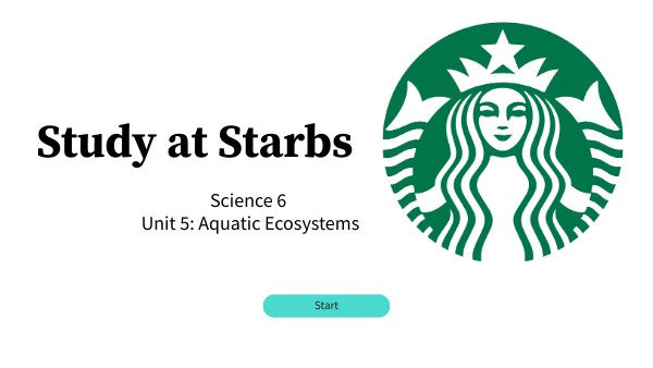 Unit 5 Aquatic Ecosystems | Genially