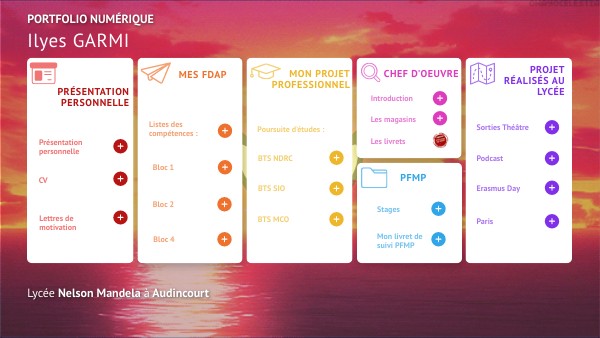 Portfolio MCV GARMI Ilyes