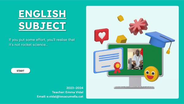 ENGLISH SUBJECT 2023-2024