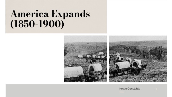 America Expands (1850-1900)