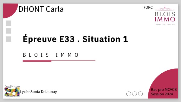 E33 S1 et S2 Carla | Genially