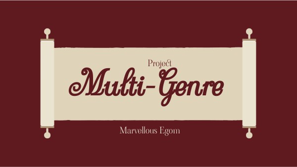Multi-Genre Project