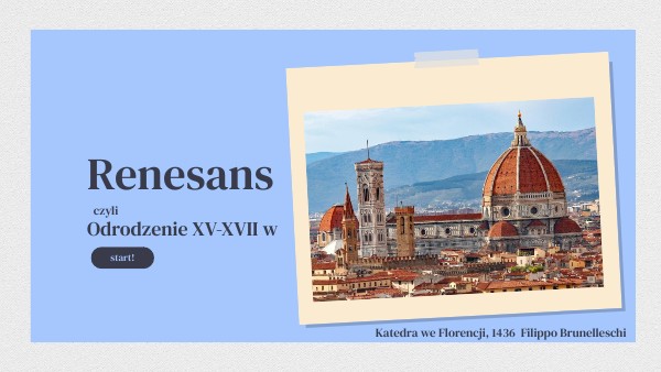 renesans klasa5 | Genially