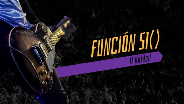 Función SI | Genially