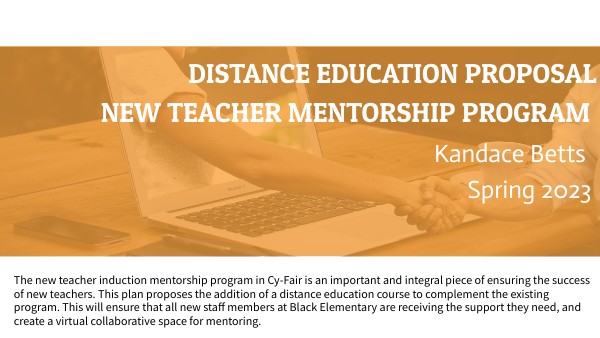 KBetts Distance Education proposal | Genially