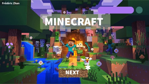 Presentation Minecraft Anglais