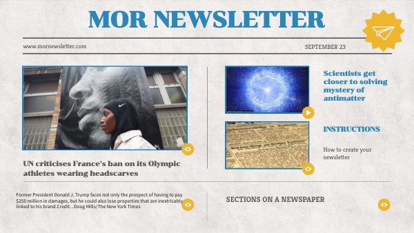 Mor Newsletter