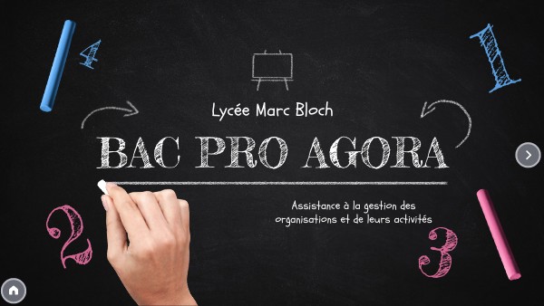 PRESENTATION BAC AGORA | Genially