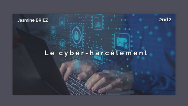 cyber-harcèlement présentation | Genially
