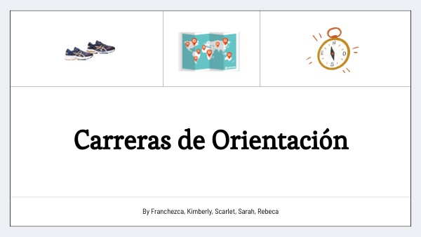 Carreras de orientación | Genially