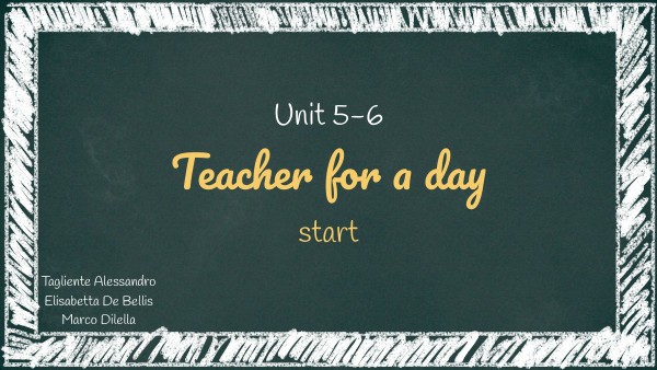 Teacher 4 a day