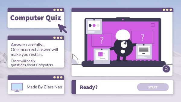 Computer Quiz Genially