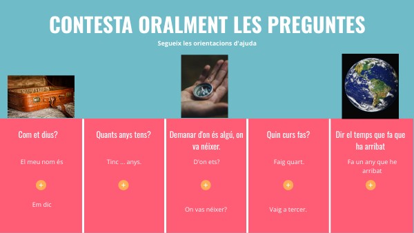 Treball aula d'acollida | Genially