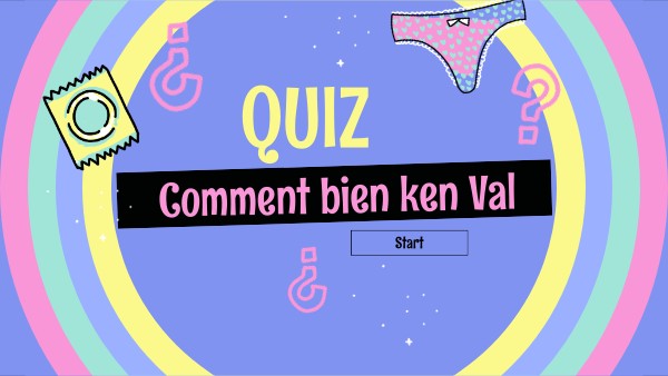 SEX EDUCATION QUIZ | Genially