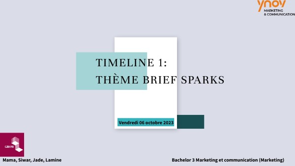 BRIEF SPARKS | Genially