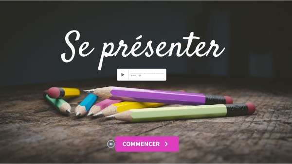 Se présenter (1) | Genially