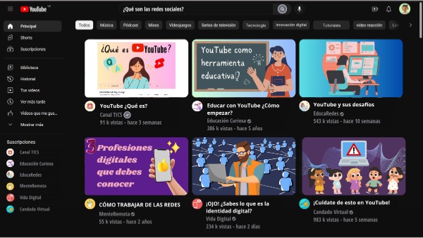 Capsula Visual YouTube