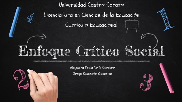 Enfoque Crítico Social | Genially