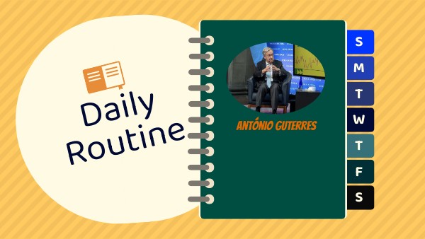 Daily Routine | Genially