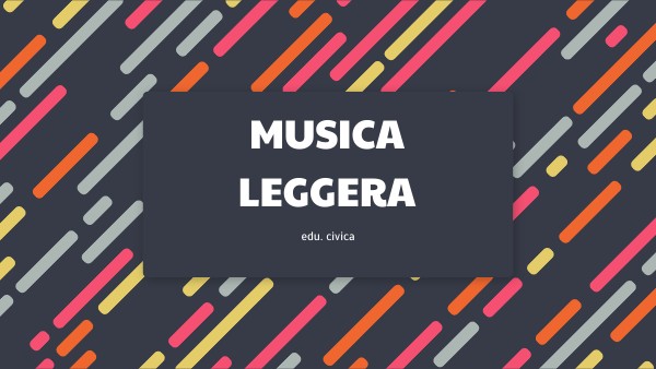 musica leggera | Genially