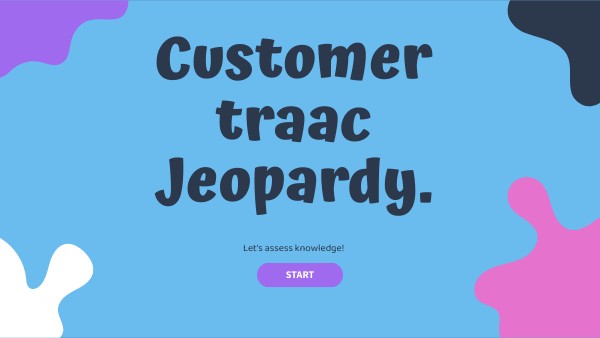 JEOPARDY GAME | Genially