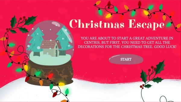 CHRISTMAS ESCAPE ROOM | Genially