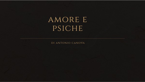 AMORE E PSICHE