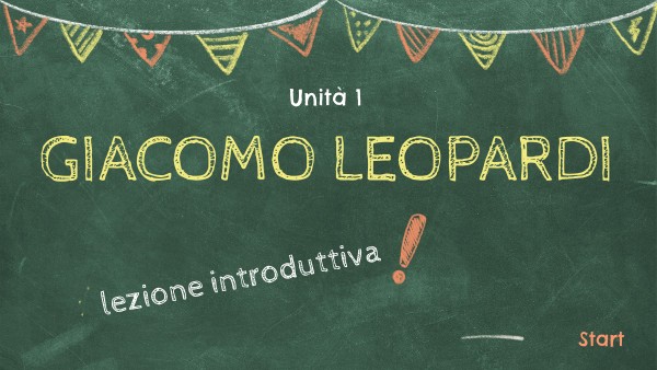 Leopardi: introduzione