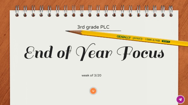 End of year Focus
