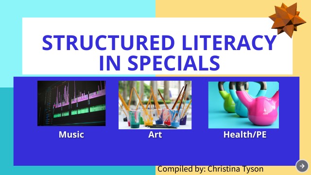 Structured Literacy in Specials | Genially