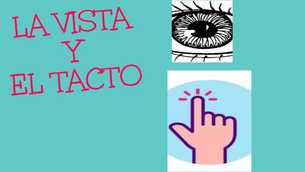 LA VISTA Y EL TACTO