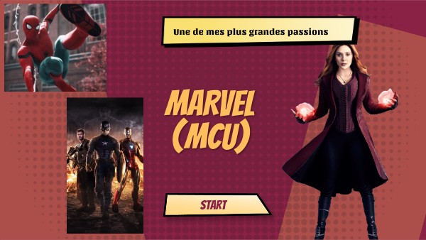 MARVEL PRESENTATION | Genially