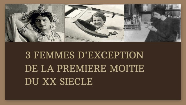 expo histoire selma ines elena | Genially