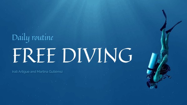 Free diving daily routine | Genially