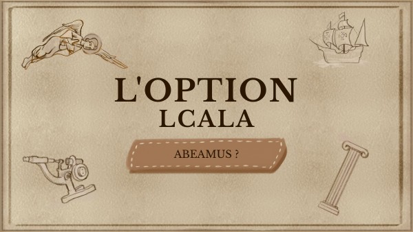 LCALA 6e Présentation