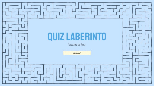 QUIZ LABERINTO | Genially