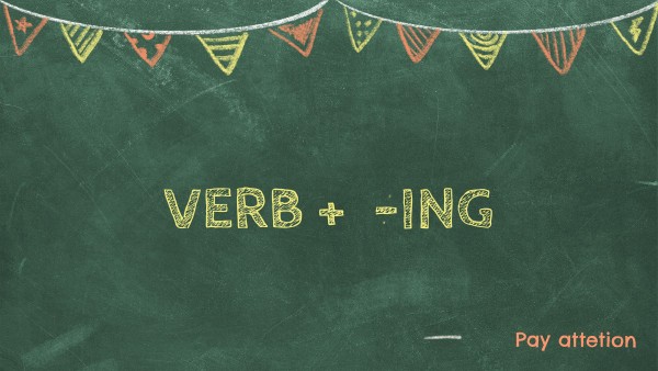 VERB -ING 8TH