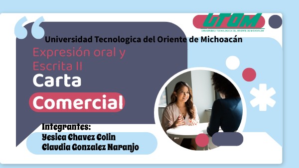 CARTA COMERCIAL POR @claudiagonzalez | Genially