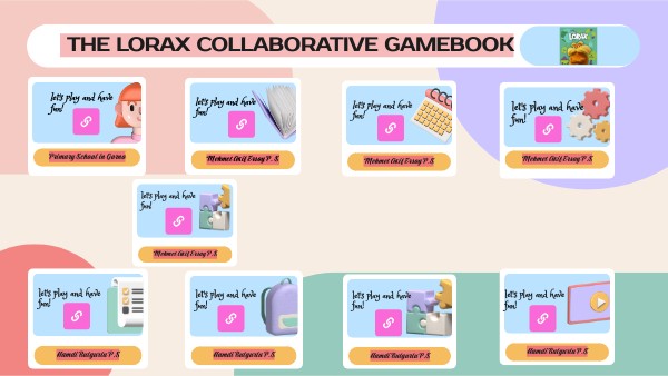 THE LORAX COLLABORATIVE GAME BOOK | Genially
