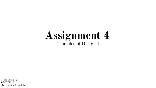 Assignment 4