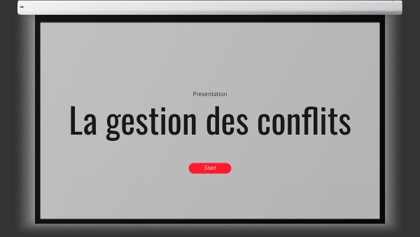 La gestion des conflits | Genially