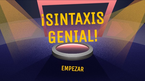 SINTAXIS GENIAL - 4º ESO | Genially