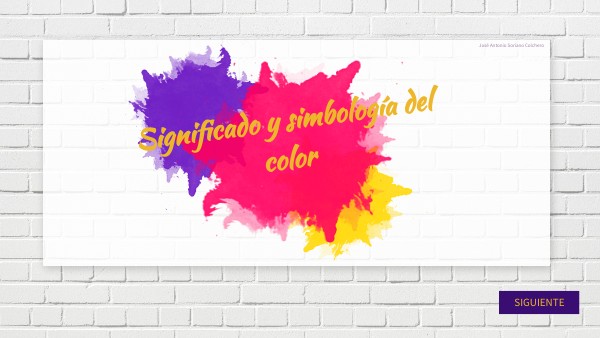 SIGNIFICADO Y SIMBOLOGÍA DEL COLOR | Genially