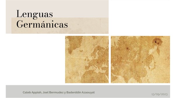 Lenguas Germànicas