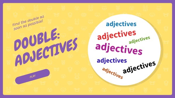 DOUBLE ADJECTIVES | Genially