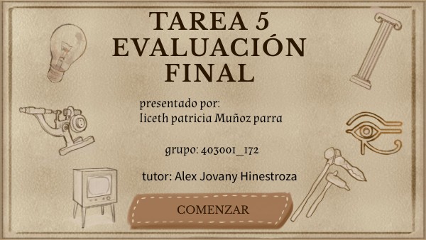 PRESENTACIÓN tarea 5 | Genially