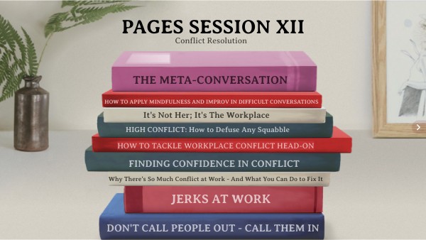 PAGES: Conflict Resolution | Genially