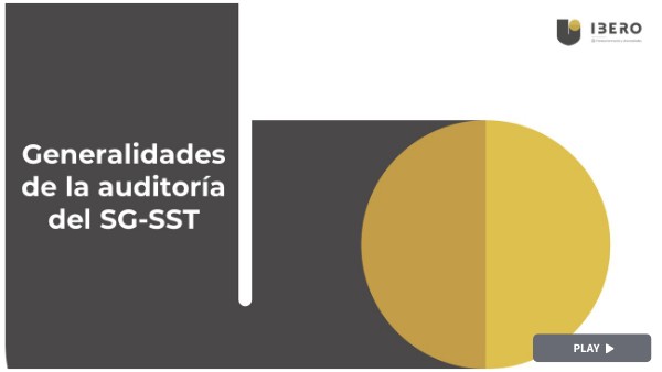 Generalidades de la auditoría del SGSST | Genially
