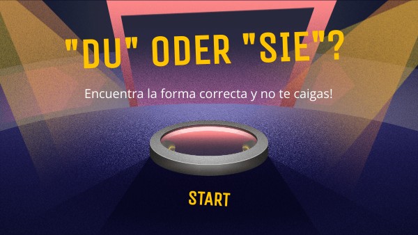 QUIZ "du" oder "Sie"