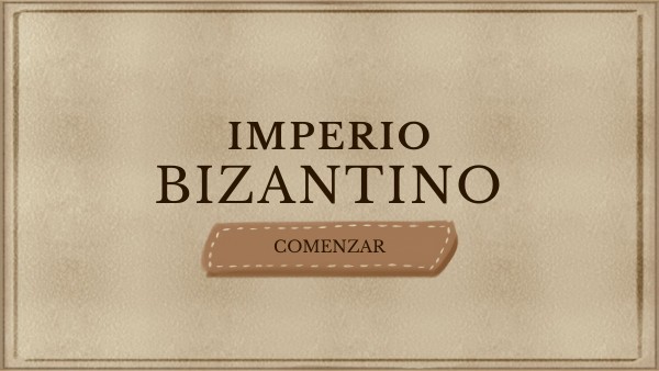Imperio bizantino | Genially